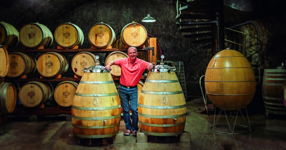 Darinko Ribolica: the main oenologist at the Klet Brda winery & Slovenia.si