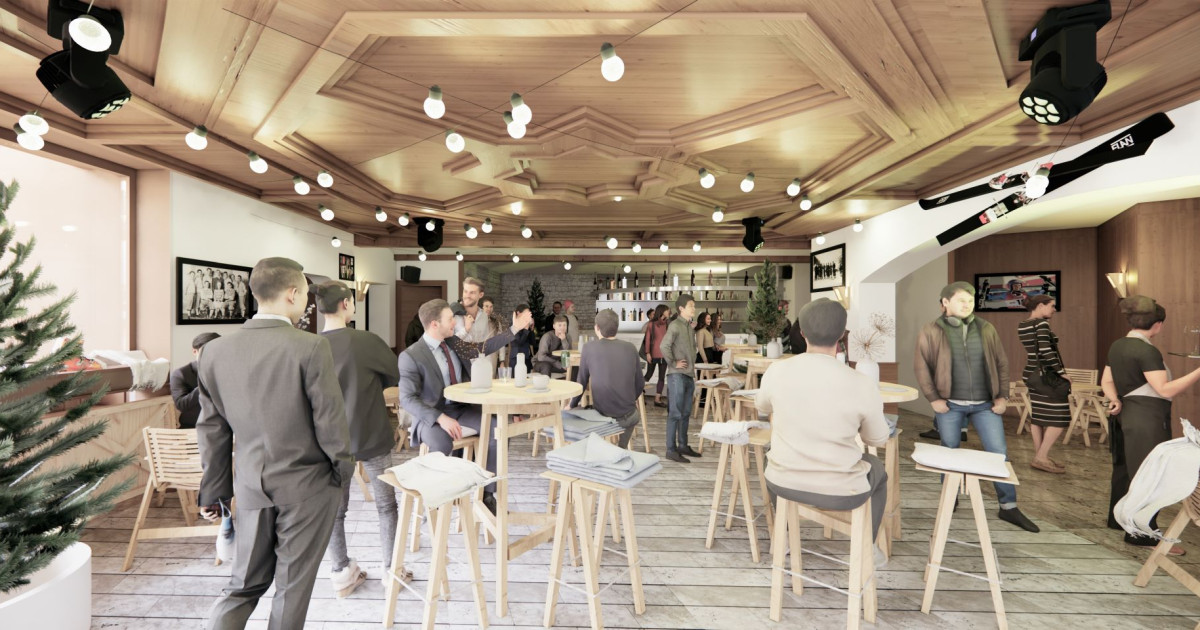 The Slovenia House at the Olympic Games in Cortina & Slovenia.si